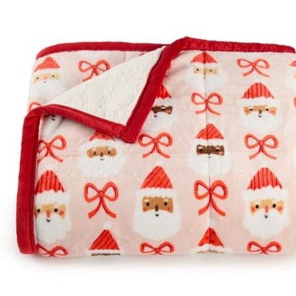 Cuddl Duds | Holiday | Cuddl Duds Christmas Soft Cuddly Santa Throw ...